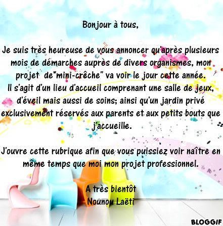 Je vous présente mon projet